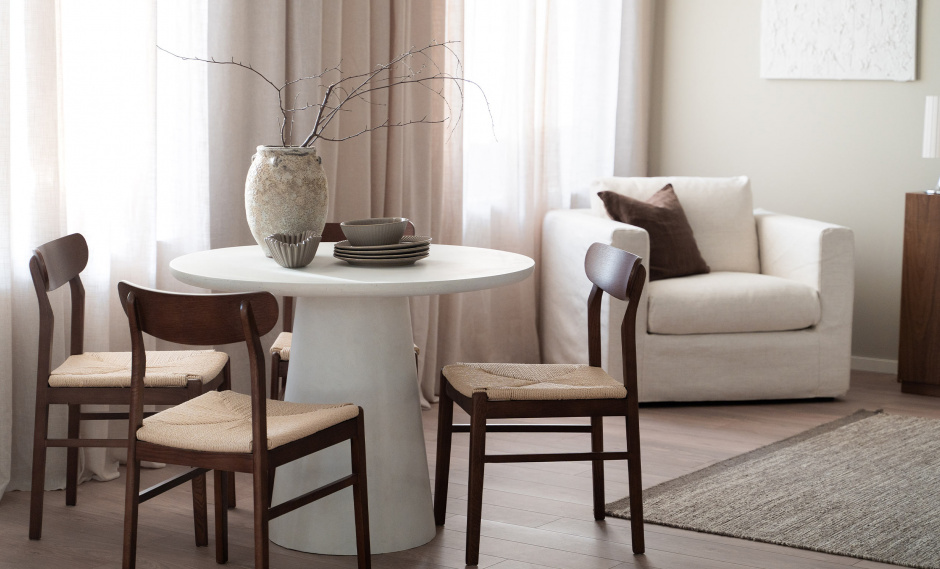 Runt matbord | Köp runda matbord hos SoffaDirekt